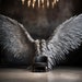 Digital Backdrop Extra Large Grey Angel Wings! - Etsy