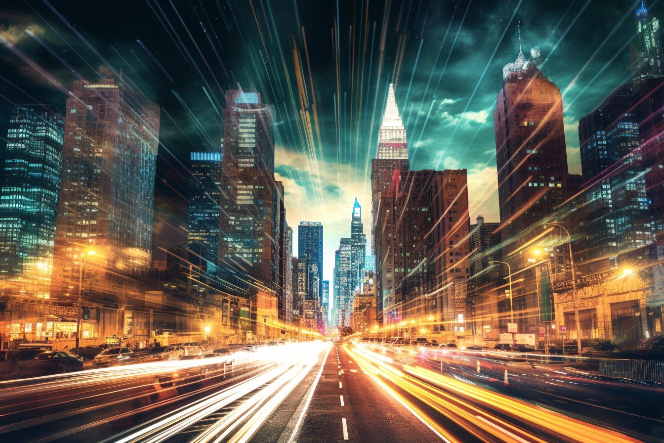 Digital Backdrop Captivating "urban Wonderland" - Etsy