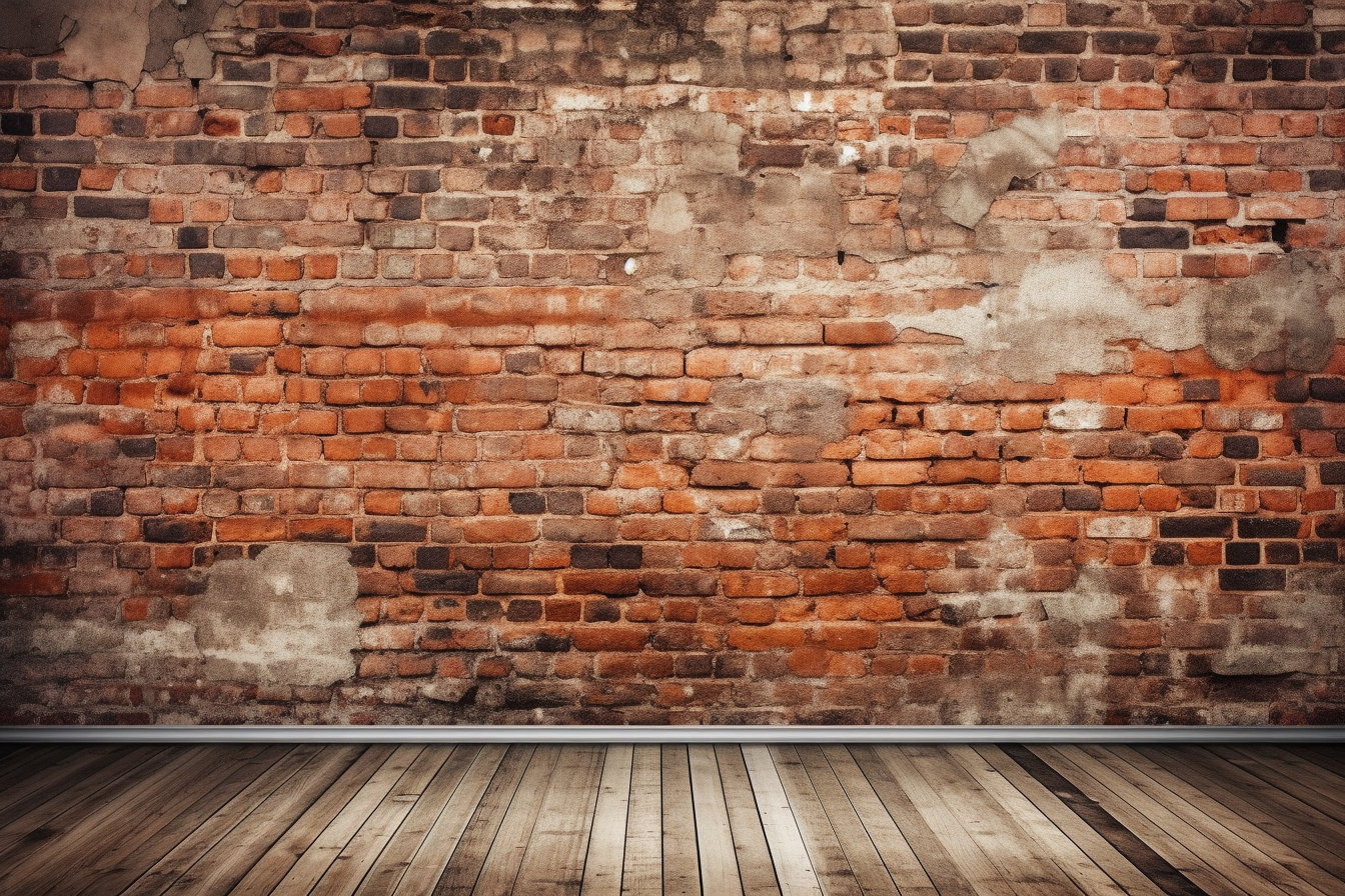 Digital Backdrop Captivating " Brick Wall Photo Studio" - Etsy