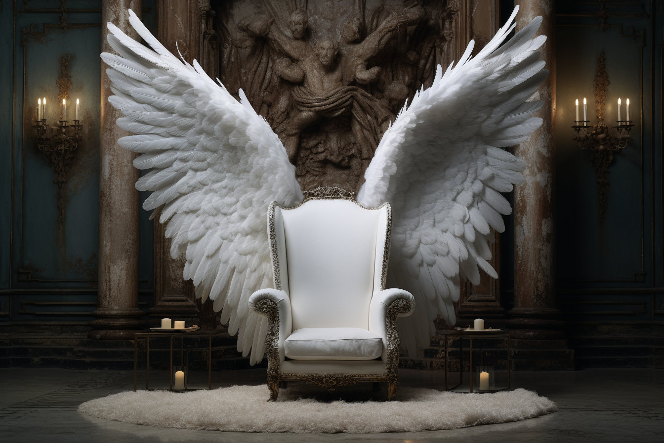 Digital Backdrop Extra Large Angel Wing Chairs! - Etsy
