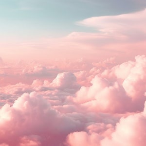 Digital Backdrop Captivating "dreamy Cloudscape" - Etsy
