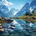 Digital Backdrop Majestic Mountain! - Etsy