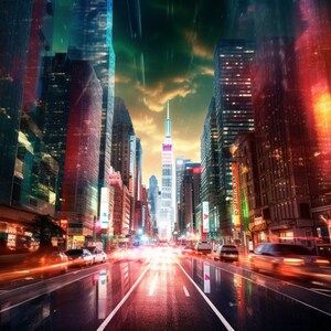 Digital Backdrop Captivating "urban Wonderland" - Etsy