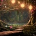 Digital Backdrop Enchanted Forest Escape - Etsy
