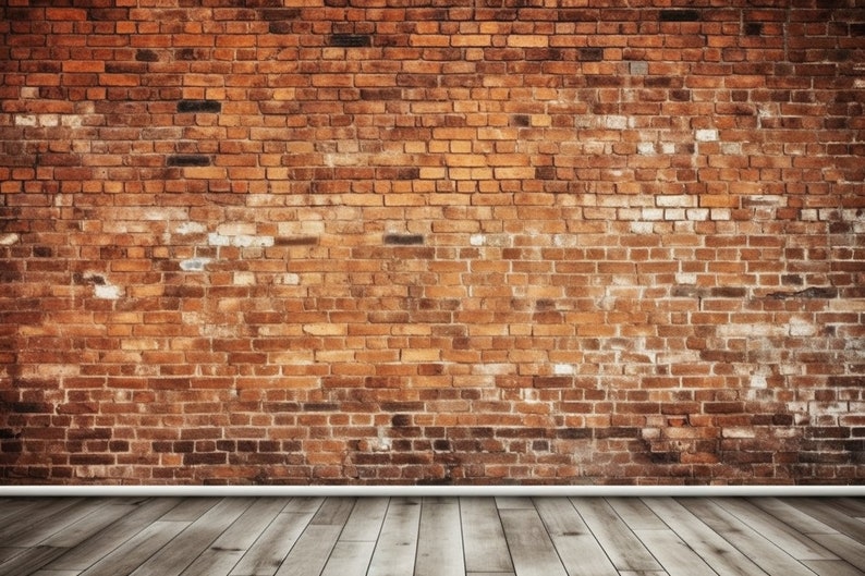 Digital Backdrop Captivating " Brick Wall Photo Studio" - Etsy Canada