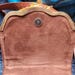 Vintage Rare Leather Unisex Crossbody Bag Caramel Brown Lizard Geico ...