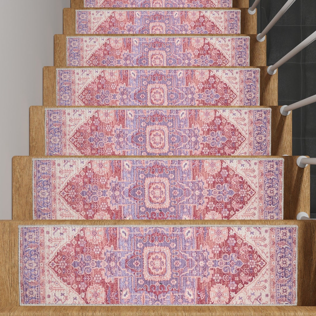 Fabolous Stair Treads Carpet, Oriental Stair Runner Rug, Non-slip ...