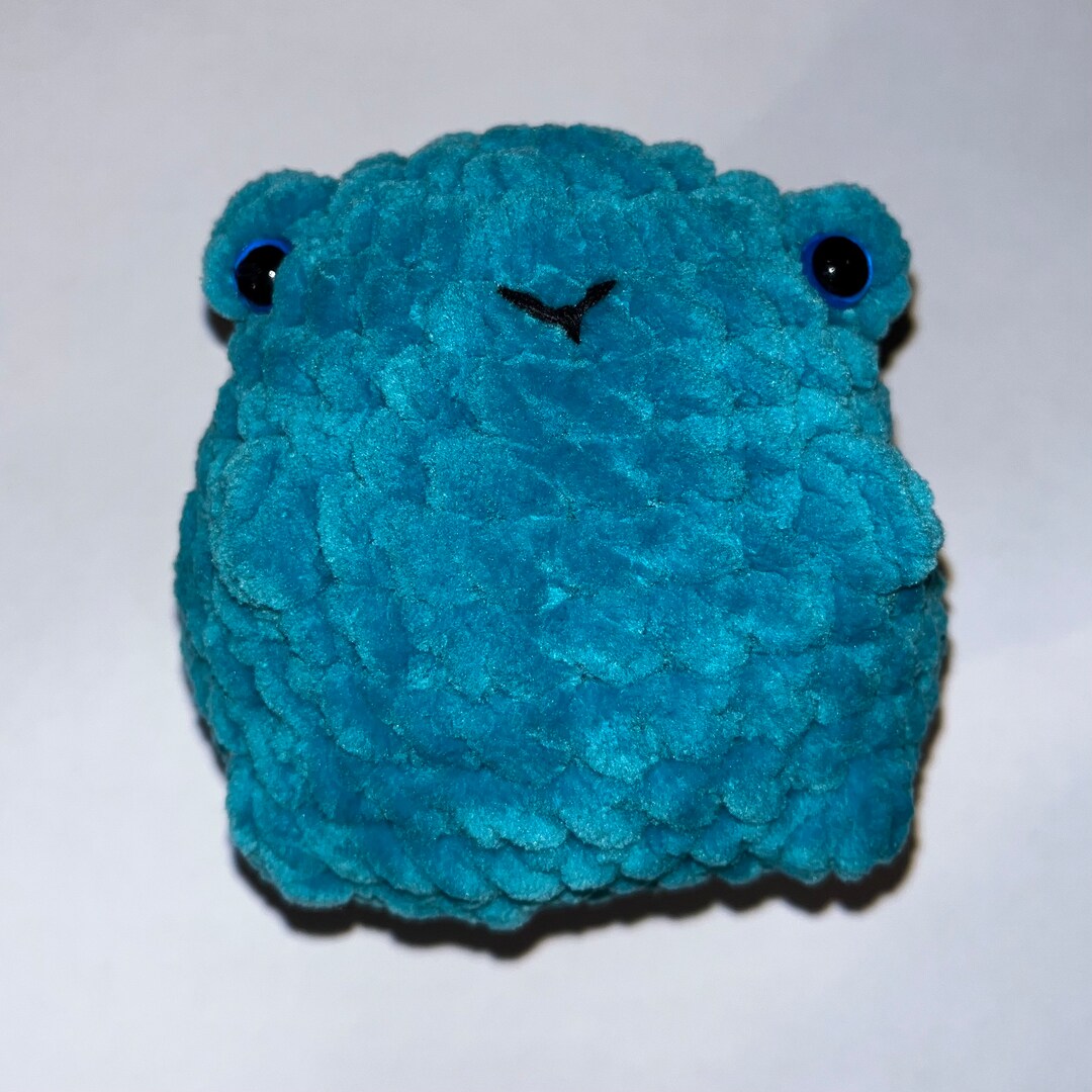 Amigurumi Cuddly Cheeky Frog Stuffed Animal - Etsy