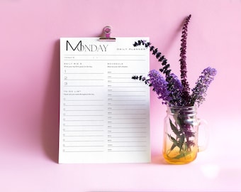 Printable Weekly Planner, Blossom Digital Weekly Planner, A4 Size, PDF ...