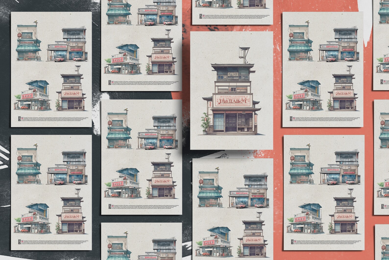 Acute Nostalgia Series - Sticker Sheet 1 | Digital Download ...