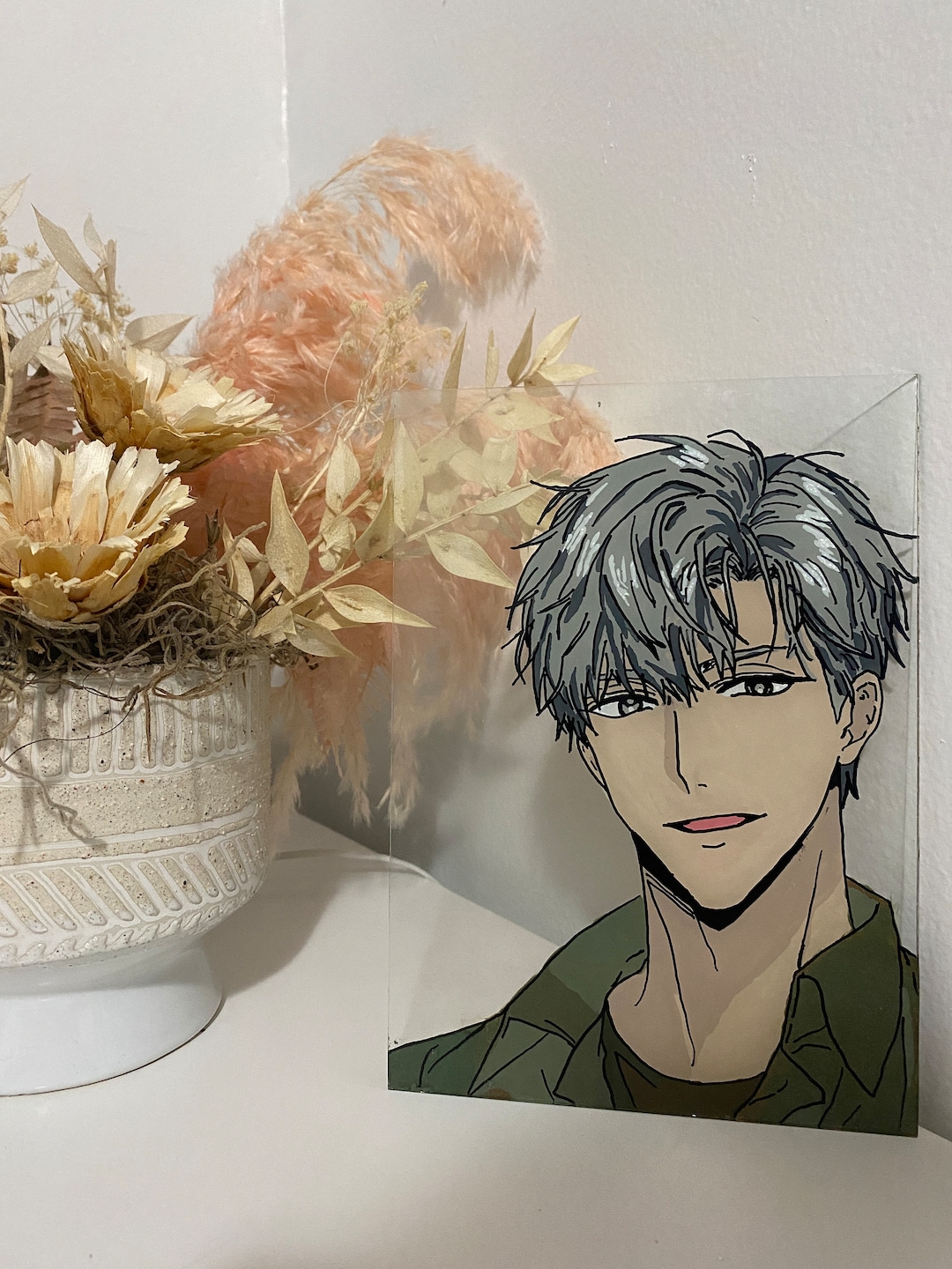 Ilay Riegrow Glass Painting From Boy’s Love Manhwa “passion” - Etsy