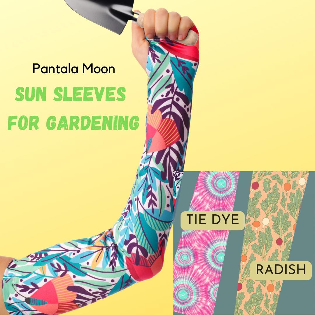 Sun Protection Garden Sleeves for Women | Farmers Sleeves | Sun Sleeves | Garden Arm Sleeves ...