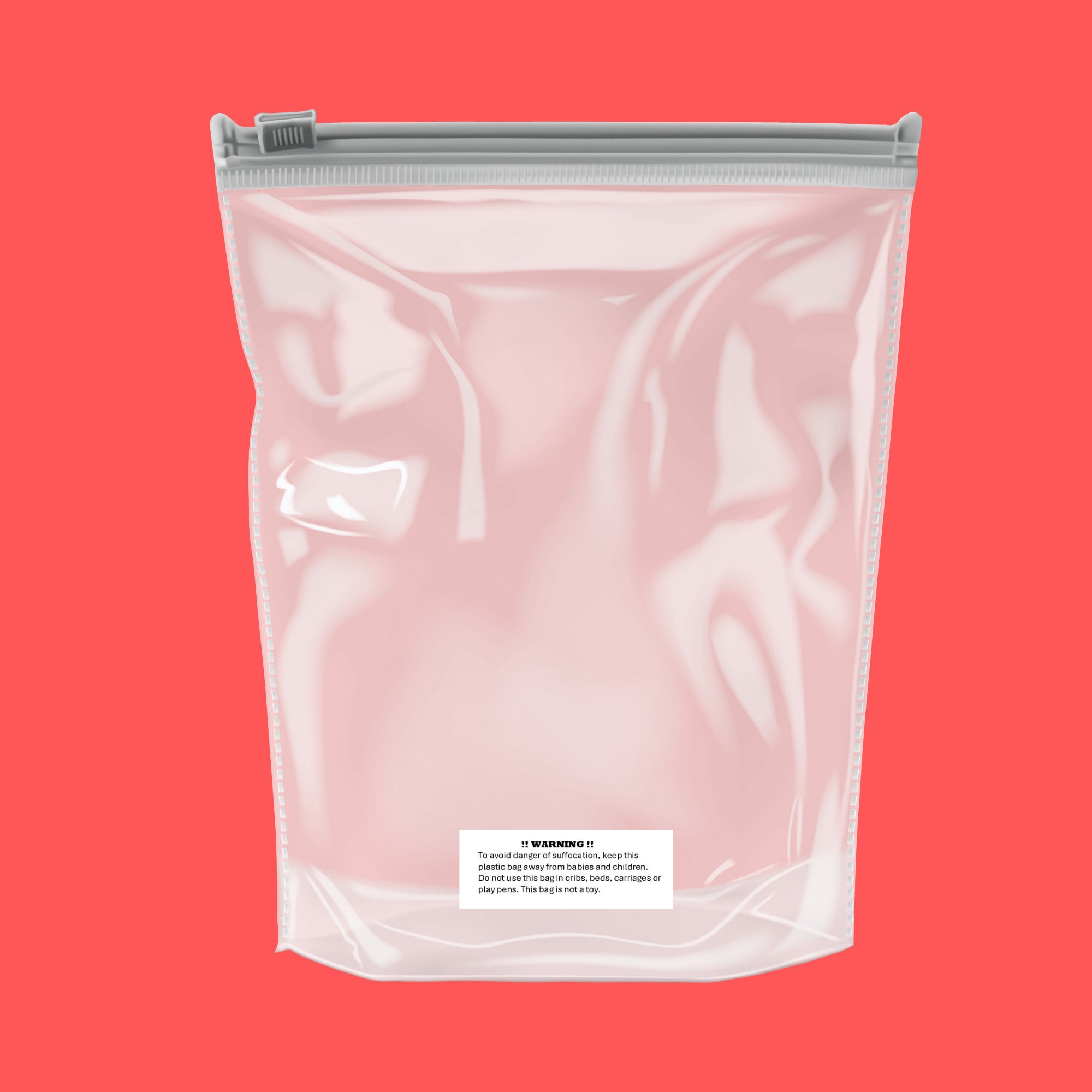 Printable Suffocation Warning Labels | Small Business Labels | Sheet of ...