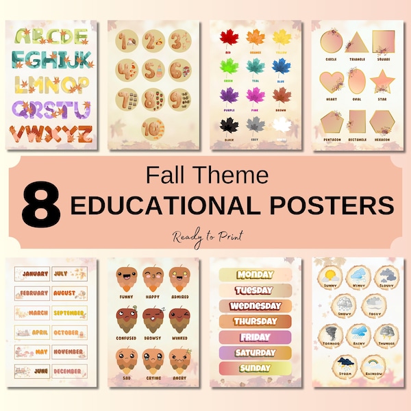 Educational Poster - Etsy