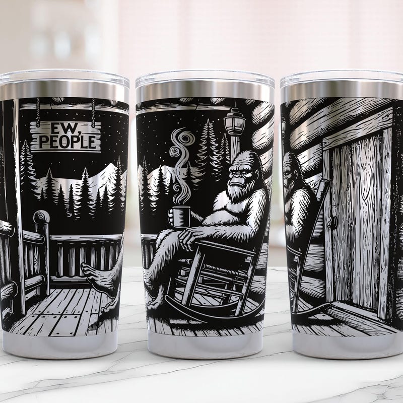 Yeti Grinch Engraving - Etsy