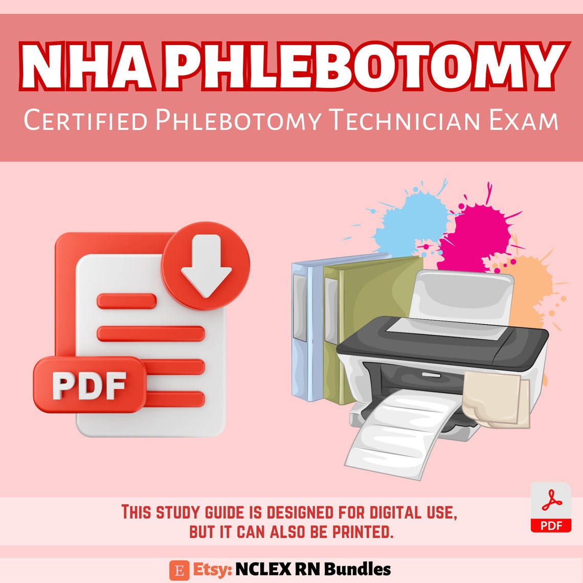 Certified Phlebotomy Technician Exam Bundle 2024-2025 - Instant ...