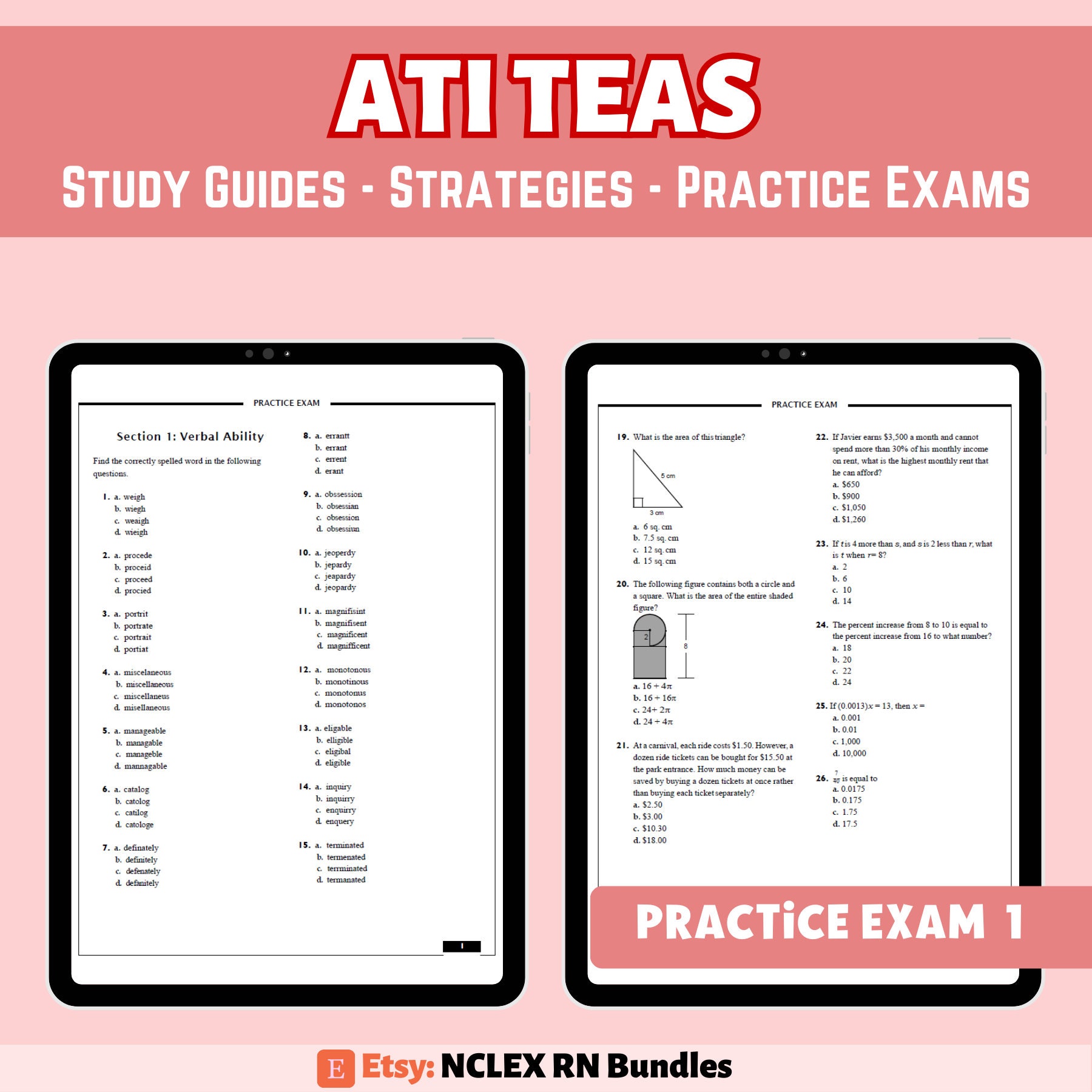 TEAS 7 Question Bank 2024-2025 [+2000 Questions] Instant Download - Etsy