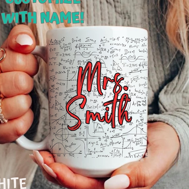 Math Mug - Etsy
