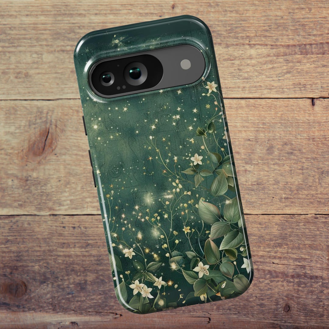 Floral Jasmine Custom Name Phone Case, Mother's Day Gift, Personalized ...