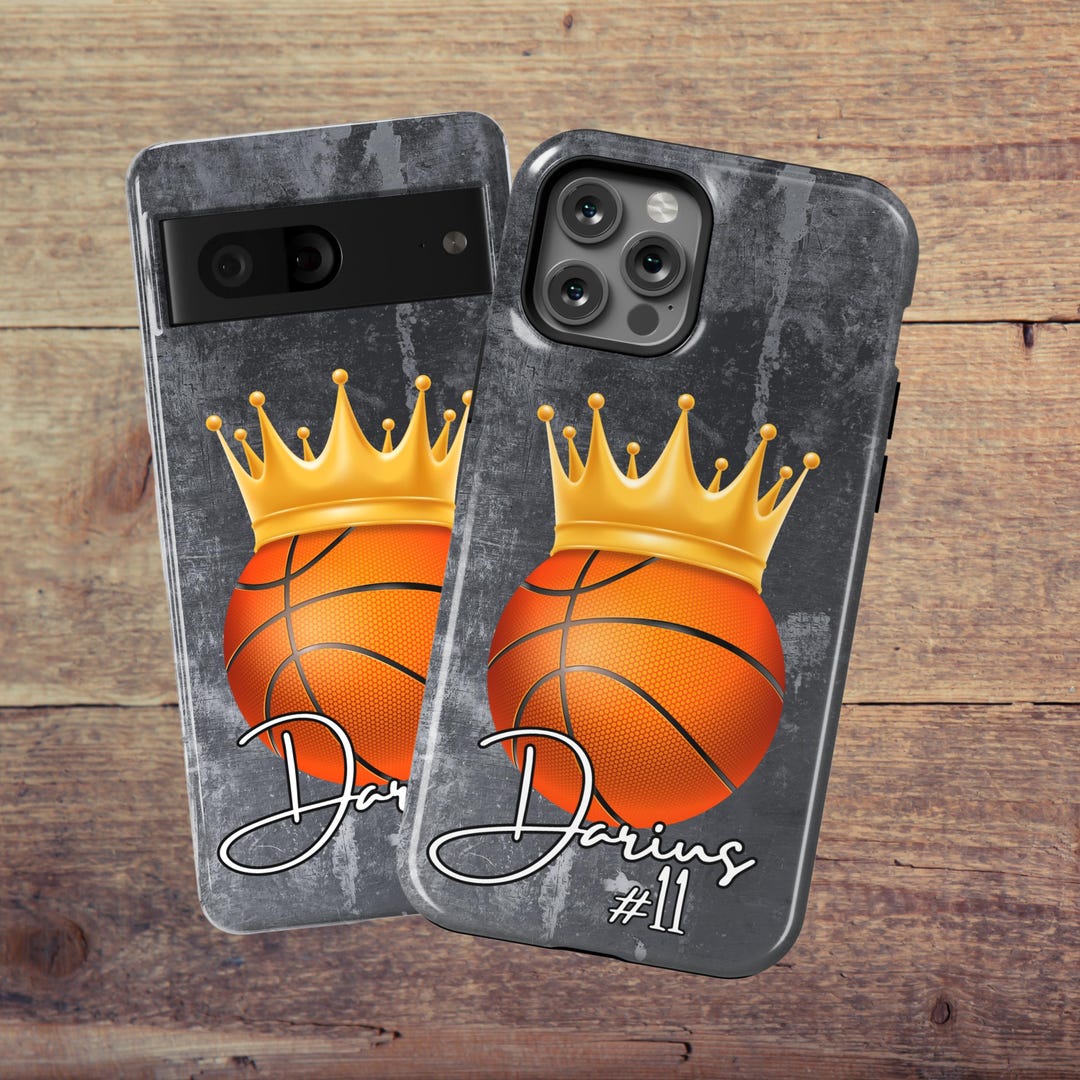 Custom Basketball Phone Case, Personalized Basketball Gift, Magsafe ...