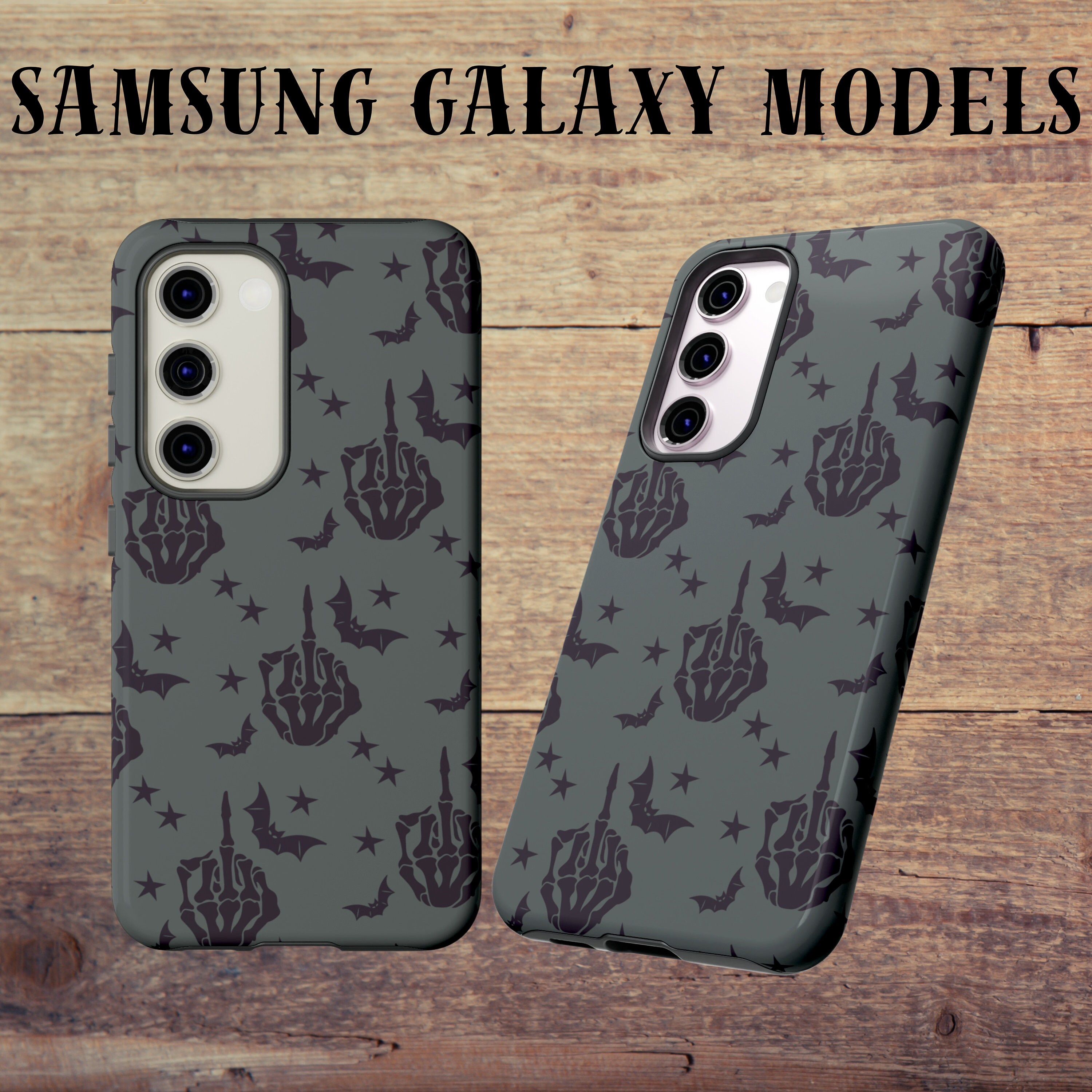 Funny Middle Finger Skeleton Hand Phone Case, Skeleton Hand Phone Case ...