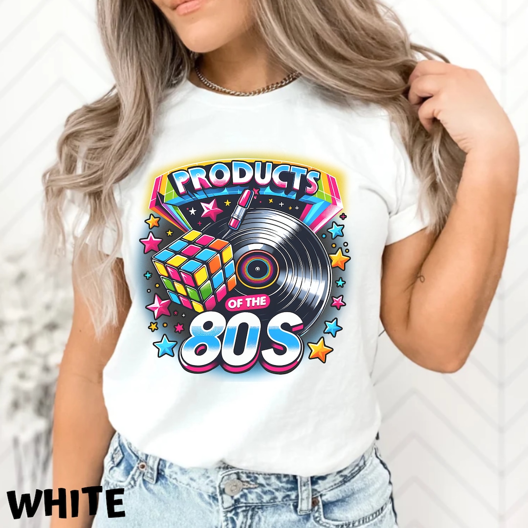 Retro 80s T-shirt, Product of the 80s, Vintage 80s Shirt, Unisex 80s ...