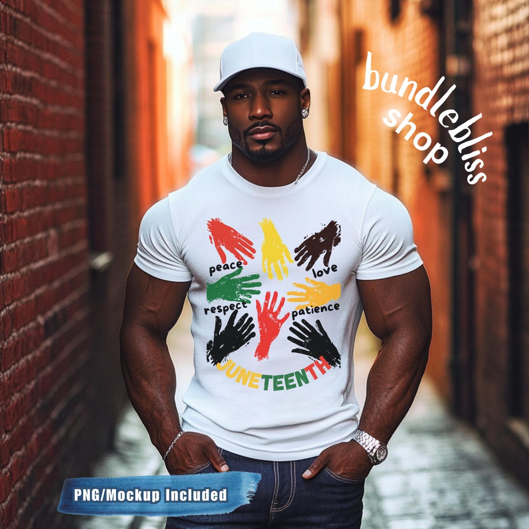 Juneteenth 3 PNG'S /2 Mockups Bundle ,POD Png and Mockup, ,celebrate ...