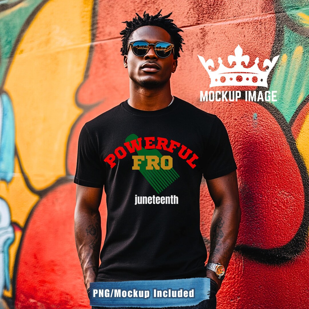 Juneteenth 2 PNG /2 Mockup Bundle, POD Png and Mockups, Black History ...
