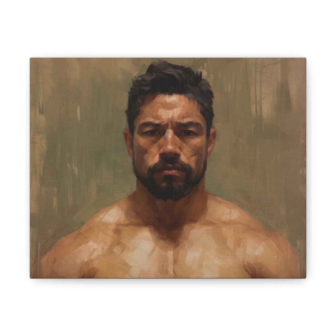 Endurance Unveiled: A Portrait of Resilience Canvas - Etsy