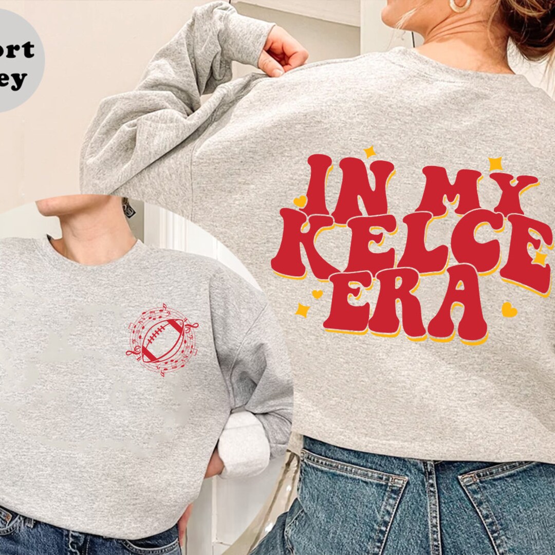 In My Kelce Era Sweatshirt, Trending Unisex Tee Shirt, America Football ...