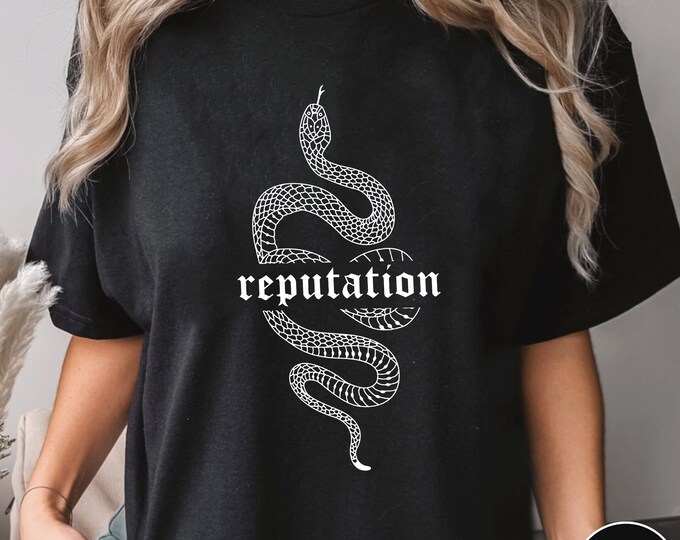 Reputation Snake Comfort Colors Tee - Etsy