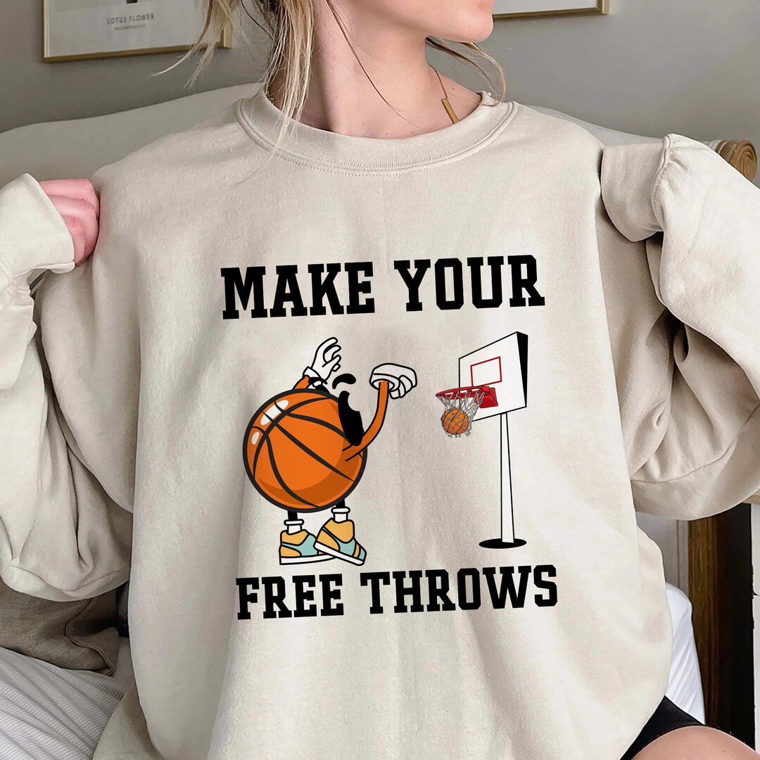 Make Your Free Throws Basketball Shirt, Trending Unisex Tee Shirt ...