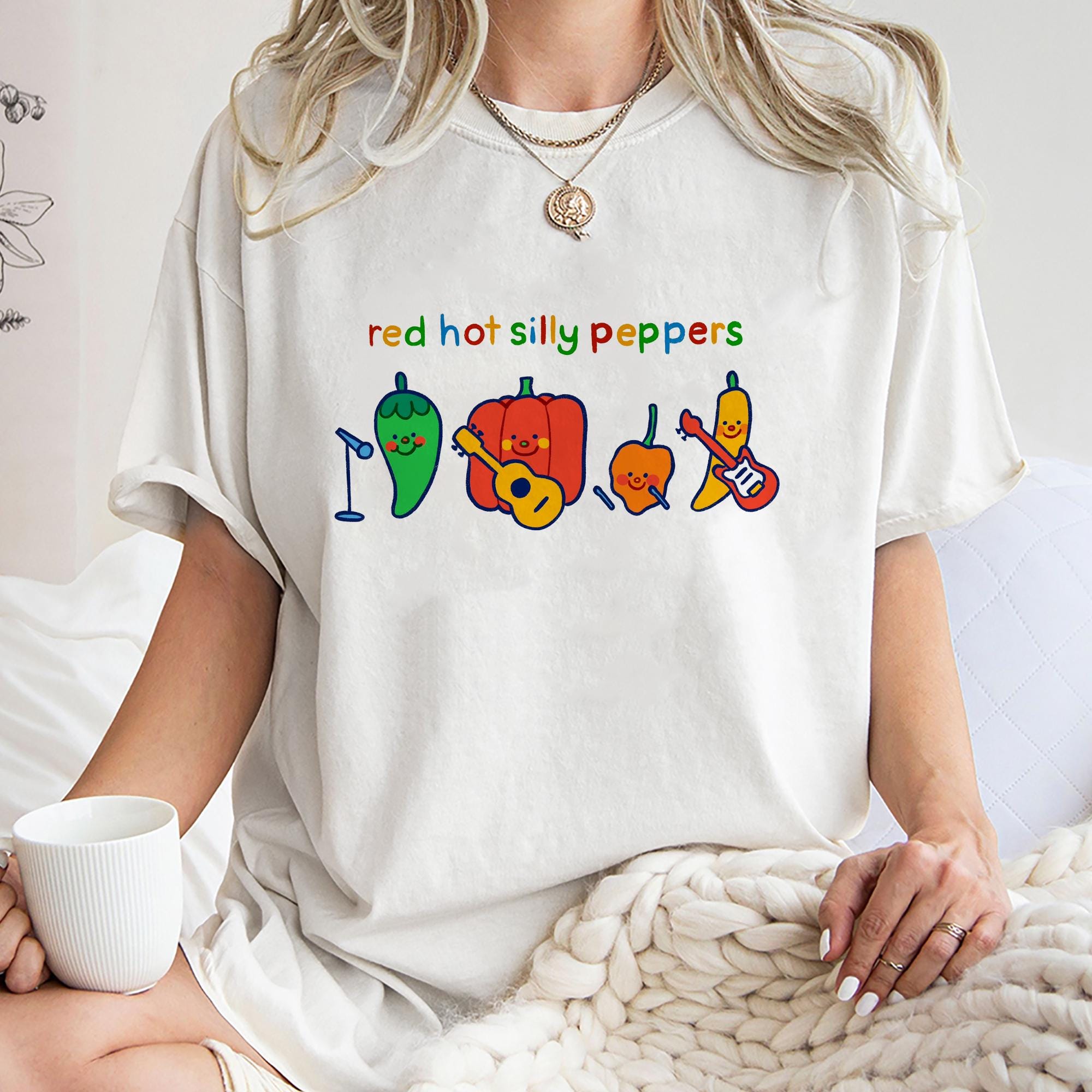 Red Hot Silly Peppers Shirt, Trending Unisex Tee Shirt, Unique Shirt ...
