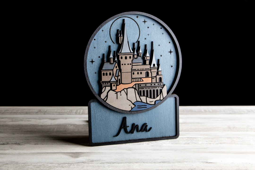 Wooden Name Sign Custom Fantasy Theme Nursery Decor for Baby - Etsy