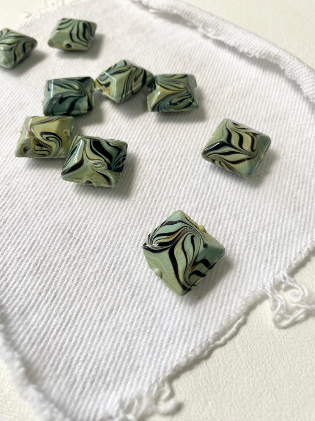 Spin Art Beads - Etsy