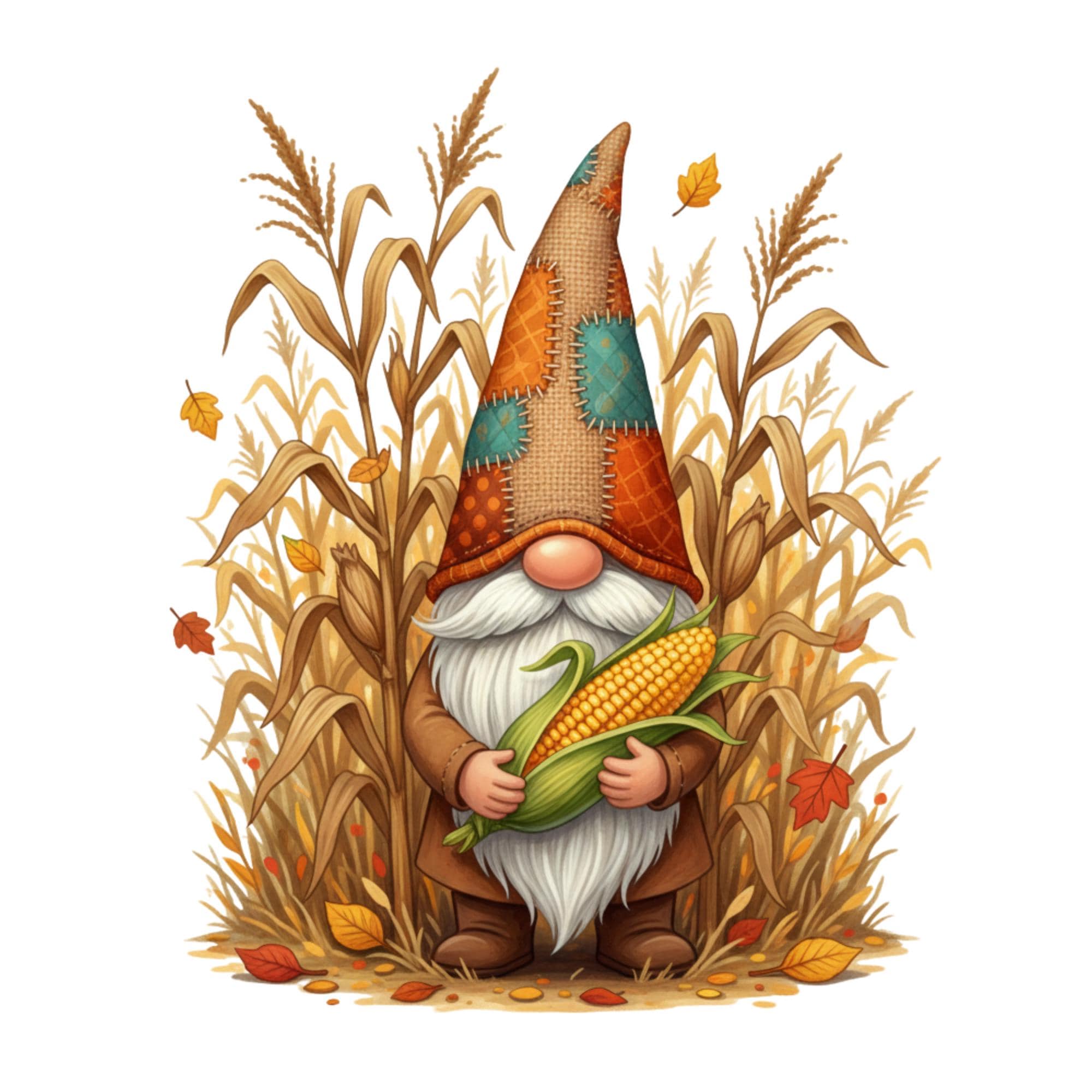 Fall Patchwork Gnome Clipart Bundle | 12 Autumn Gonk Pngs | Cute Fall ...