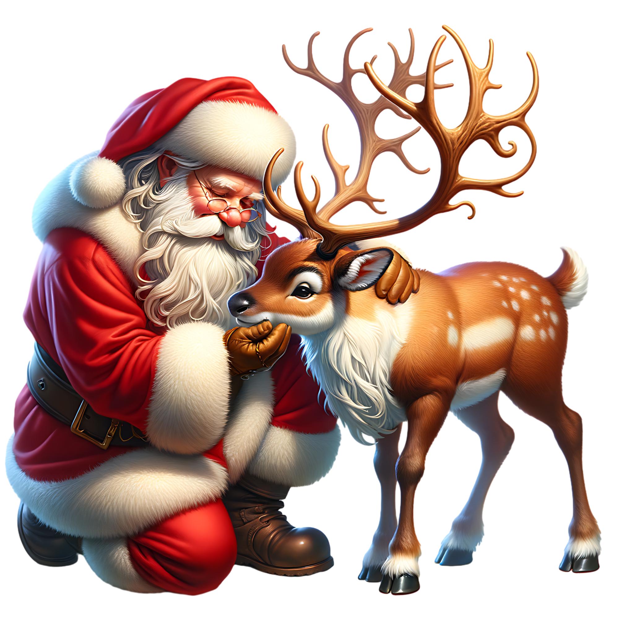 Santa Clipart | Santa Clipart Bundle | 11 High-quality Designs ...