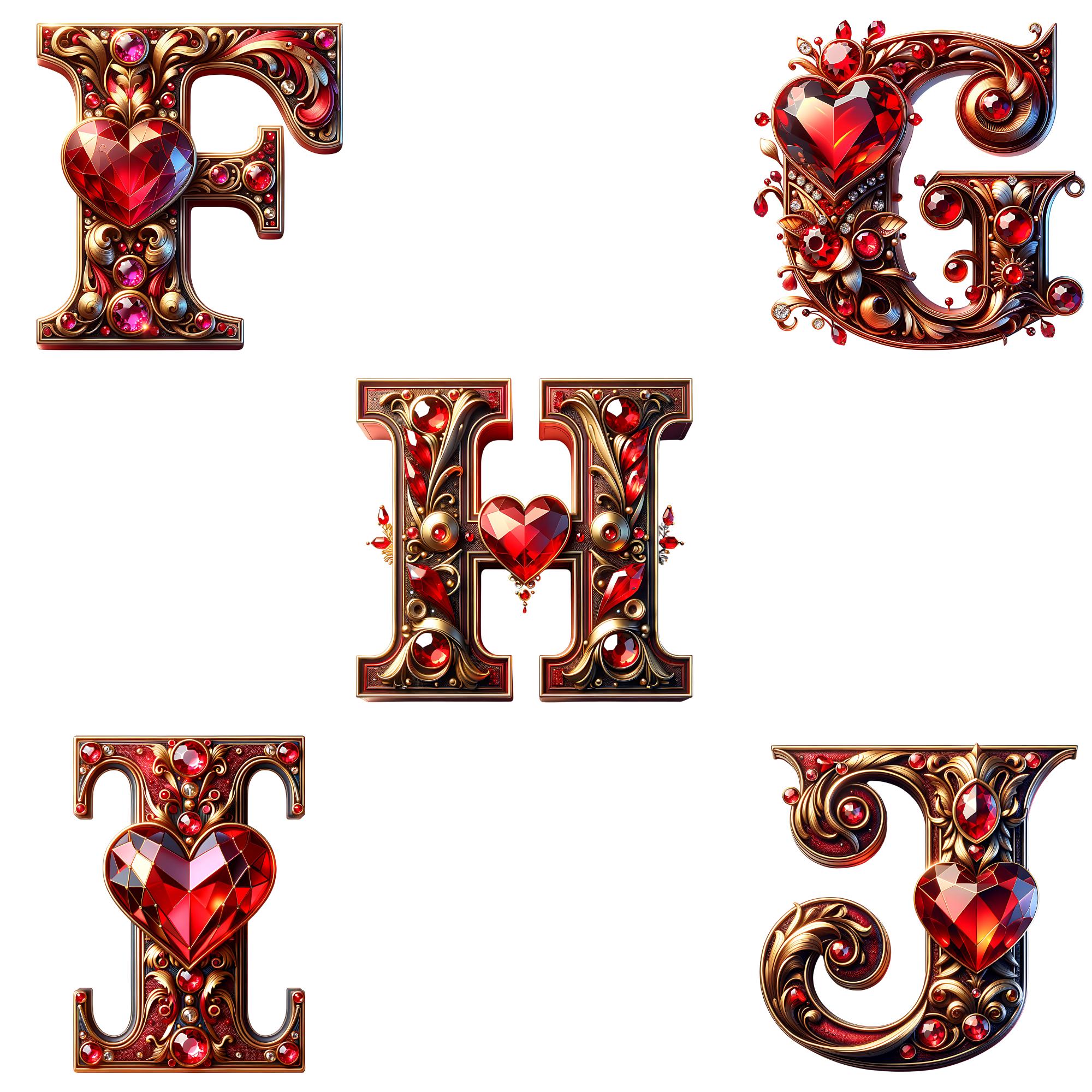 Valentine's Day Alphabet PNG, Valentines Letters, Valentines Art, Love ...