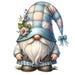 Spring Gnomes 12 PNG Clipart Bundle, Cute Spring Flower Easter Gnome ...