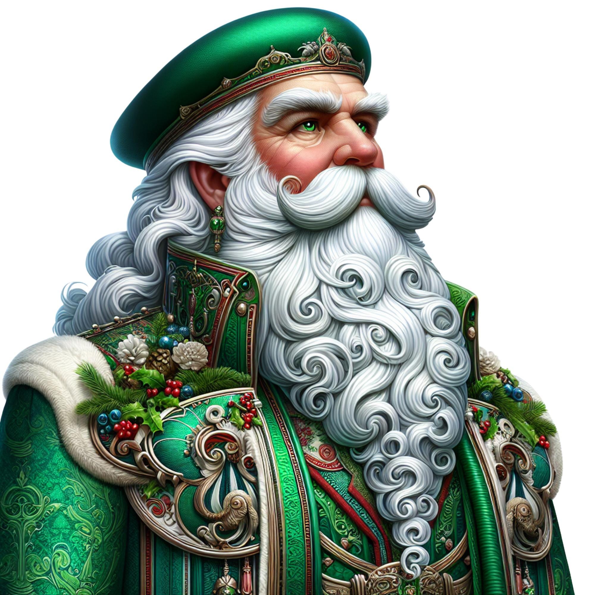 Santa Clipart | Father Christmas Clipart Bundle | 12 High-quality ...