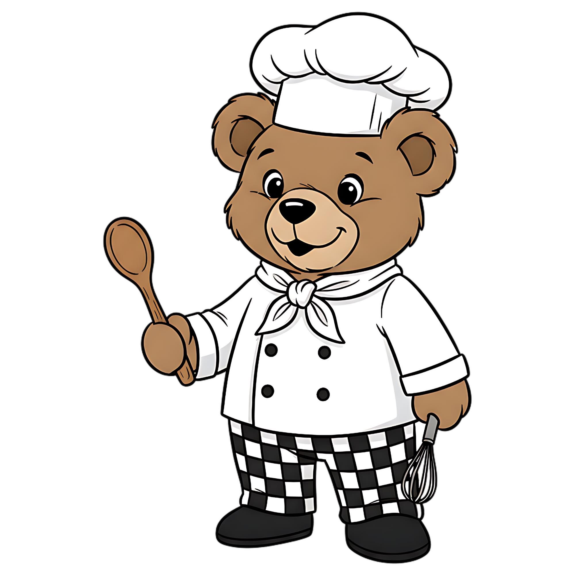 Dress up Bears Clipart Bundle | 12 Occupation Teddy Bear PNG | Kids ...