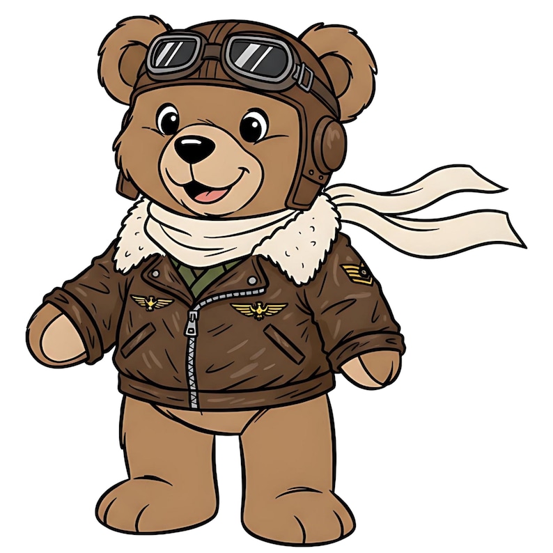Dress up Bears Clipart Bundle | 12 Occupation Teddy Bear PNG | Kids ...
