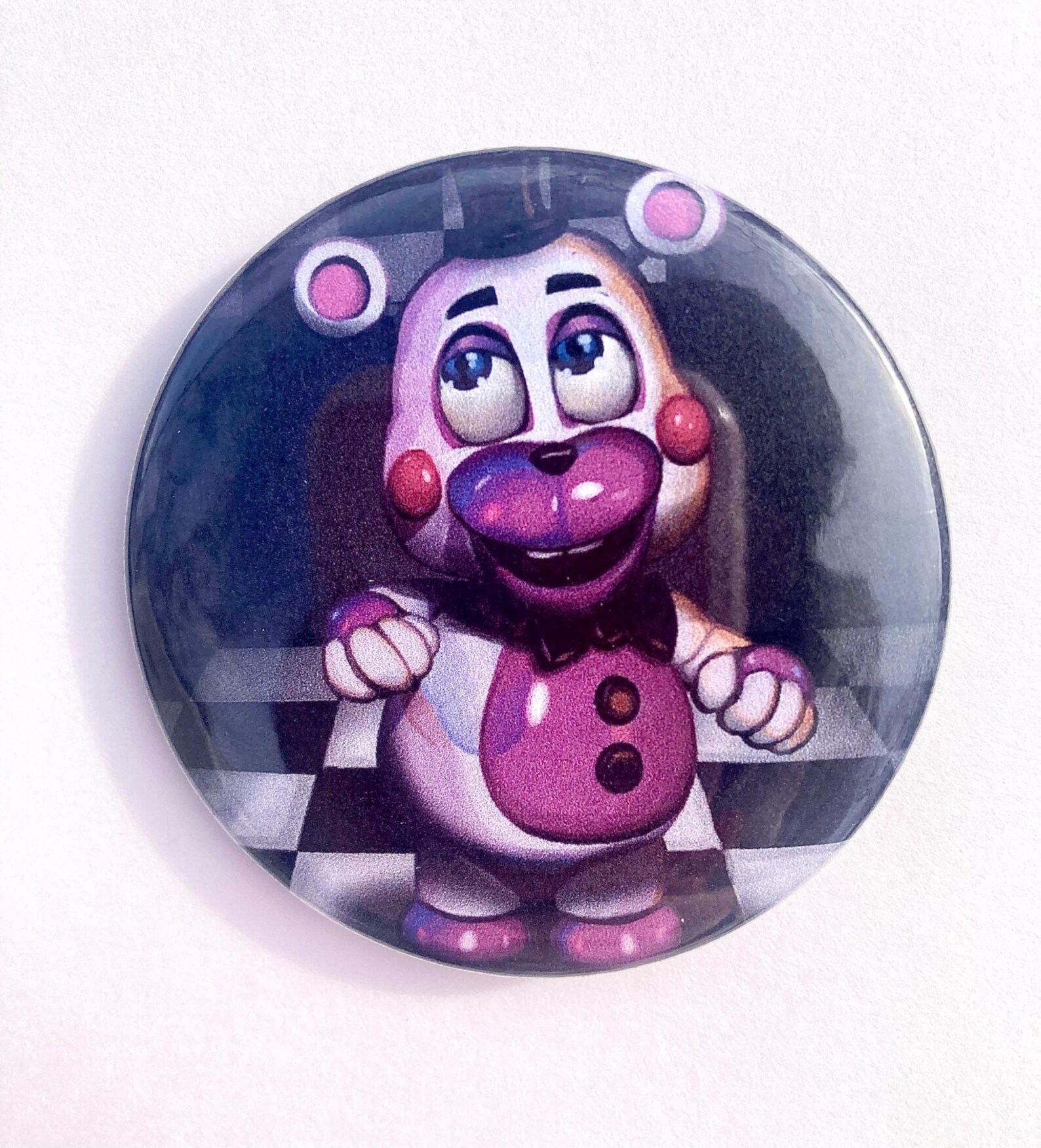 Helpy (2.5") FNAF Five Nights at Freddy's Pizzeria Simulator, Pizza Sim ...