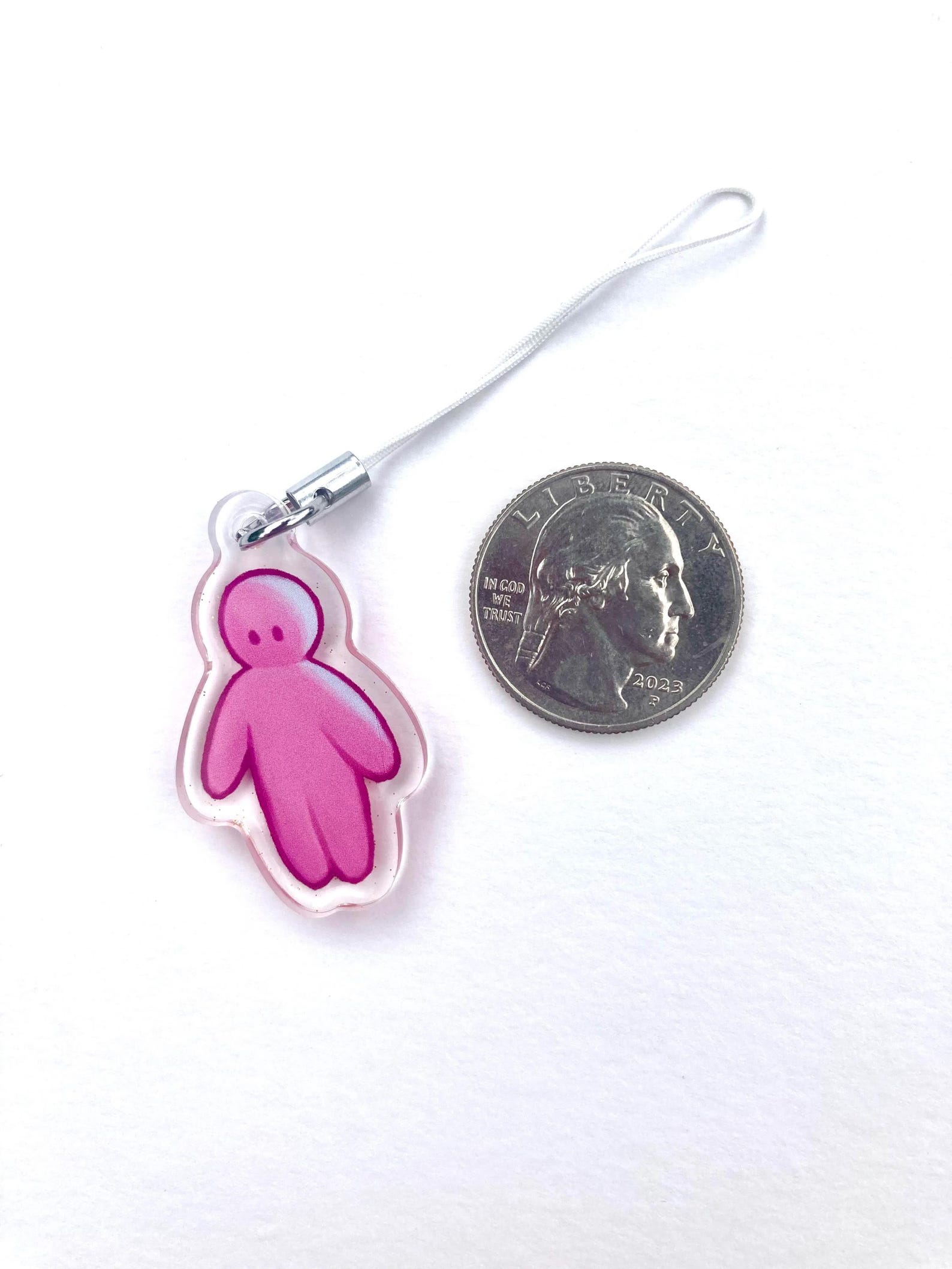 Bubble Friend Phone Charm Epoxy Front Acrylic Charm - Etsy