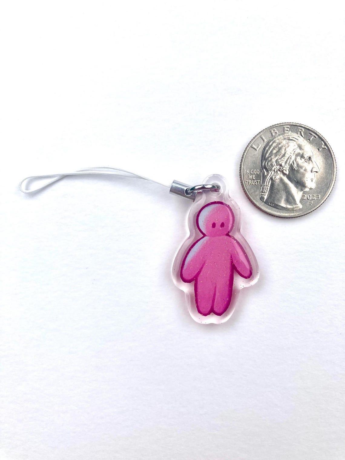 Bubble Friend Phone Charm Epoxy Front Acrylic Charm - Etsy