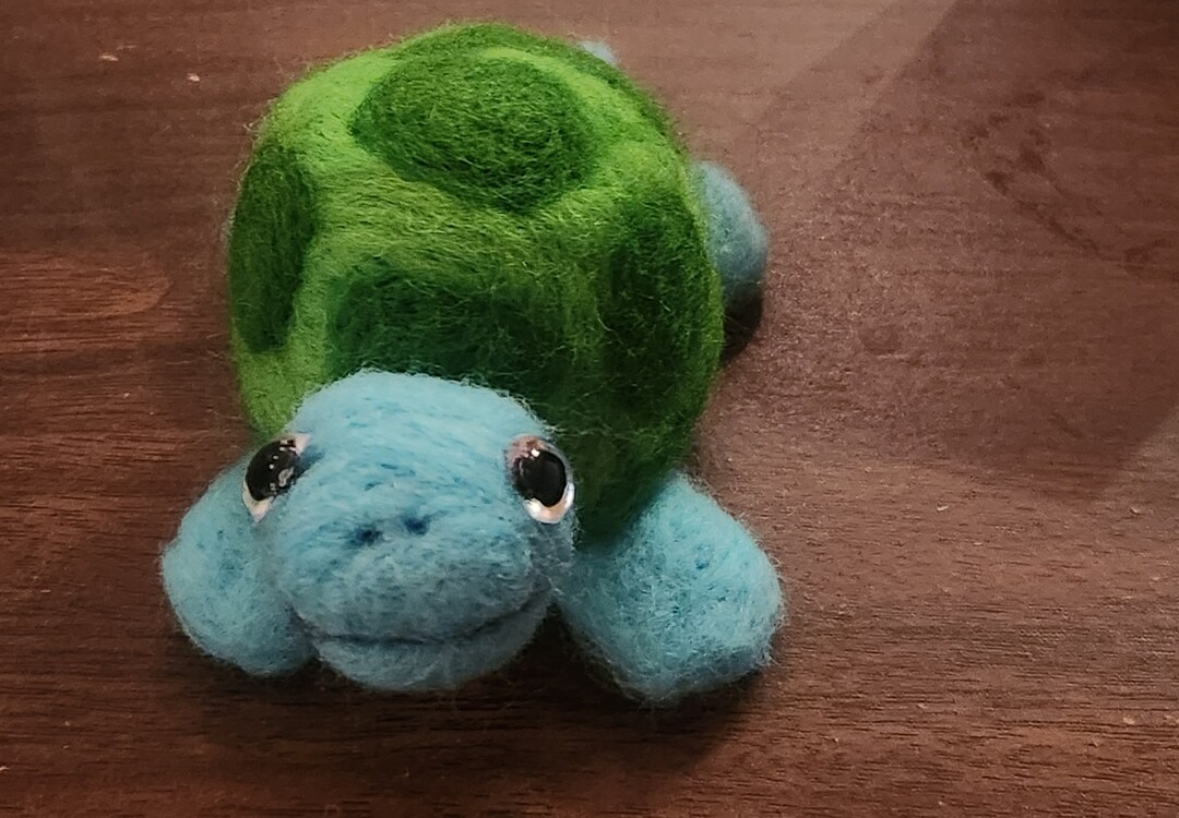 Turtle Needle Felting, Animal - Etsy