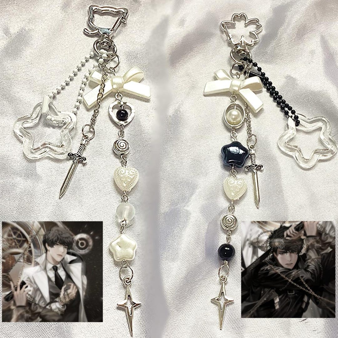 Kim Dokja & Yoojoongkyuk Themed Keychains, Orv, Handmade - Etsy