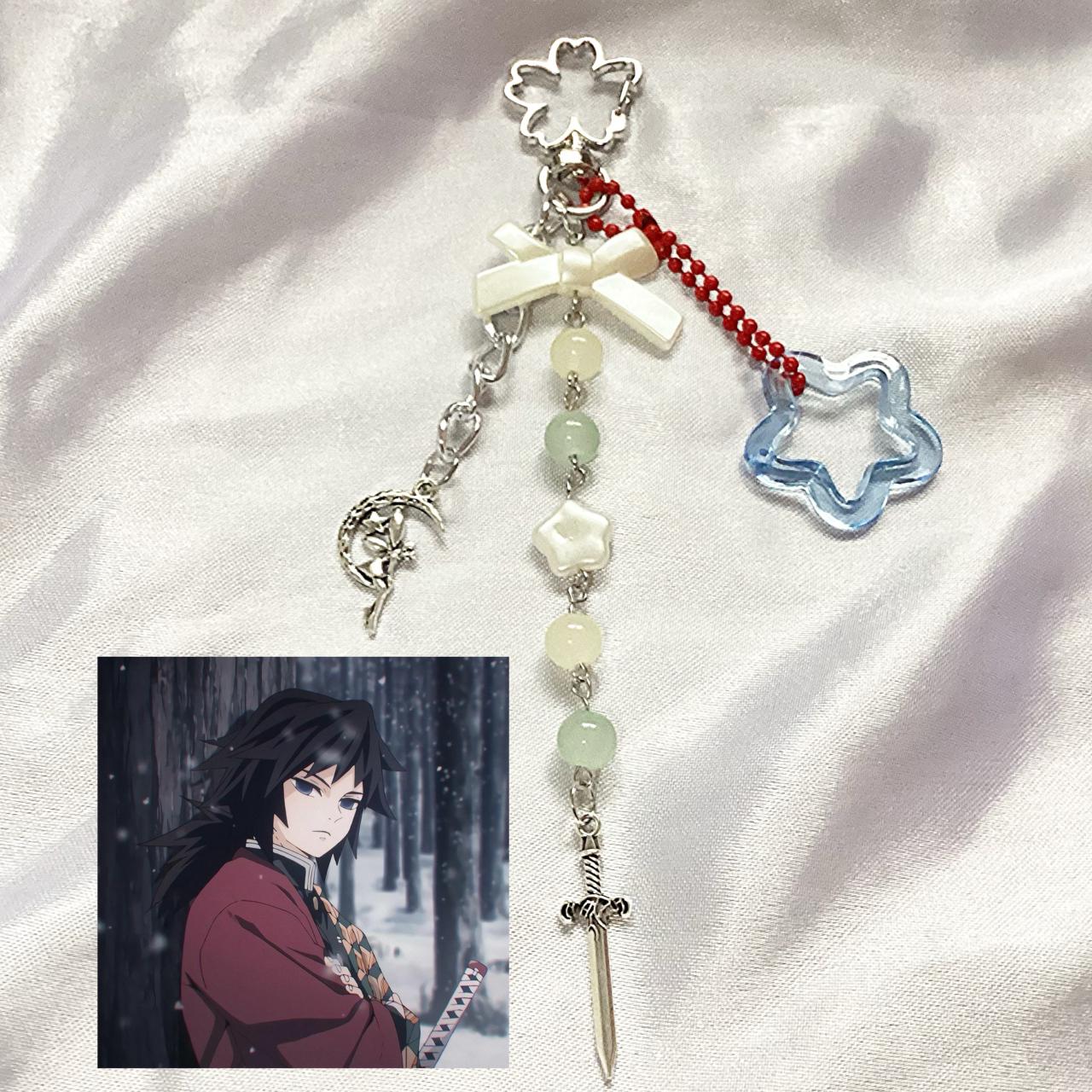 Giyuu Tomioka Keychain, Handmade - Etsy