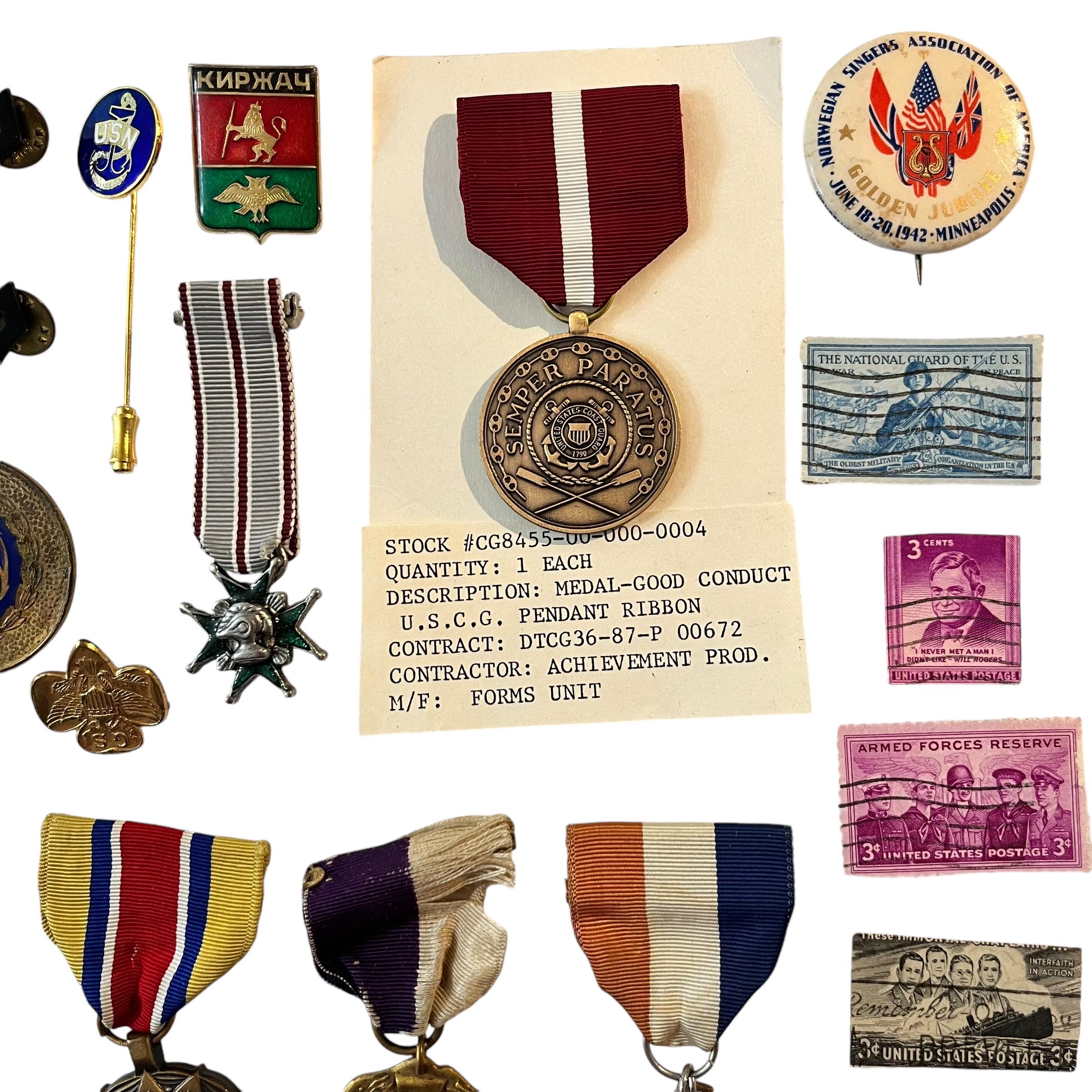 Army Pins, Badges Honors Awards Crest Solder WWII, Vietnam Military ...