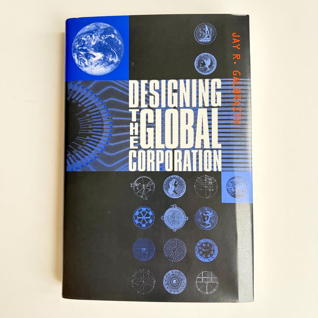 SIGNED by Author First Edition Designing the Global Corporation Jay R ...